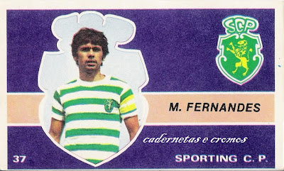 ARMAZÉM LEONINO - SPORTING: MANUEL FERNANDES - o meu Nº 9